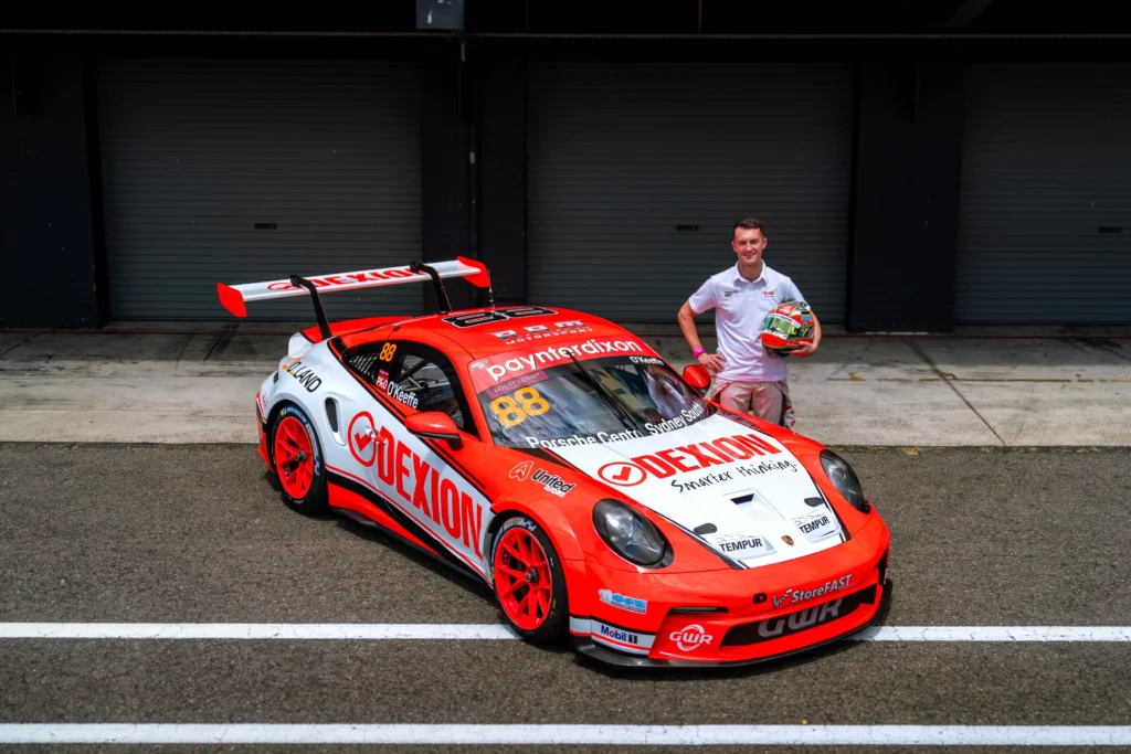 Dexion Extends Partnership with Dylan O’Keeffe for 2025 Carrera Cup ...